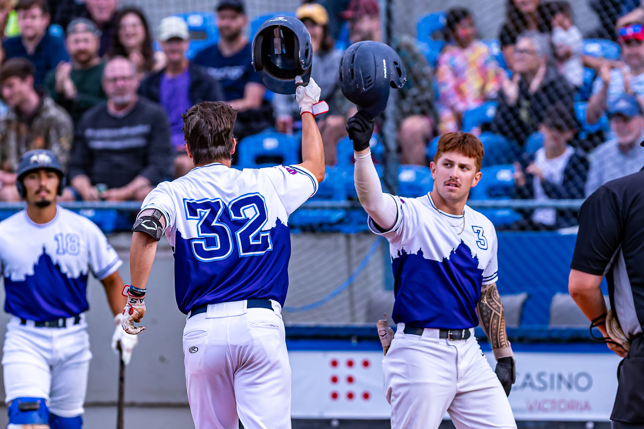 Victoria HarbourCats - Hawks rally late to clinch second half